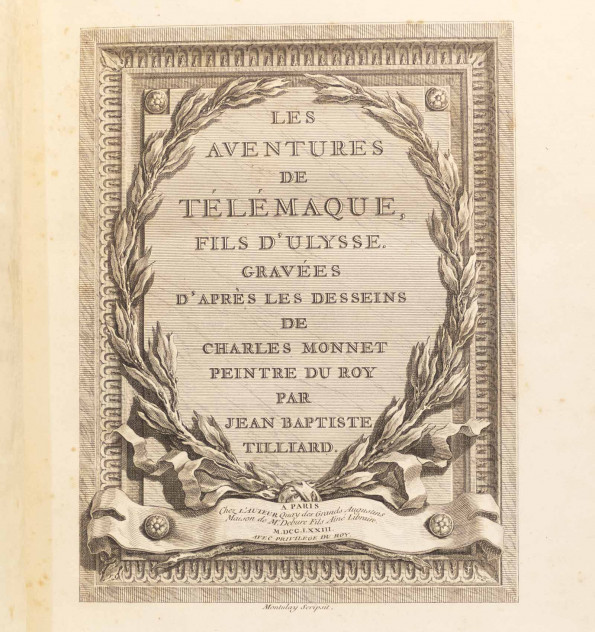 Les aventures de Télémaque.