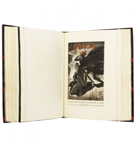 Faust - Le Second Faust. Illustré par A. Collot.