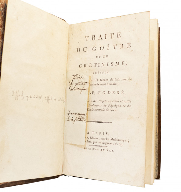 Traité du goître et du crétinisme, précédé d'un discours sur l ...