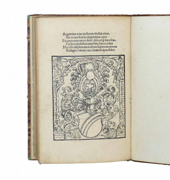 Declamatio Philippi Beroaldi de tribus fratribus, ebrioso, scortatore ...