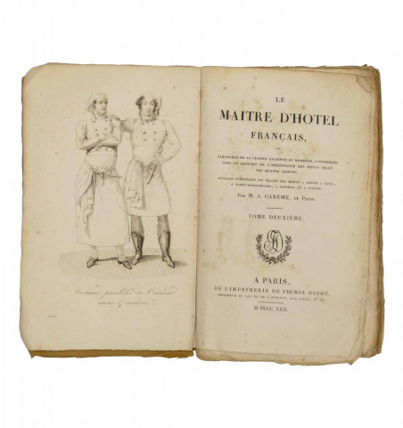 Le maître d'hôtel français. Ou parallèle de la cuisine ancienne et ...