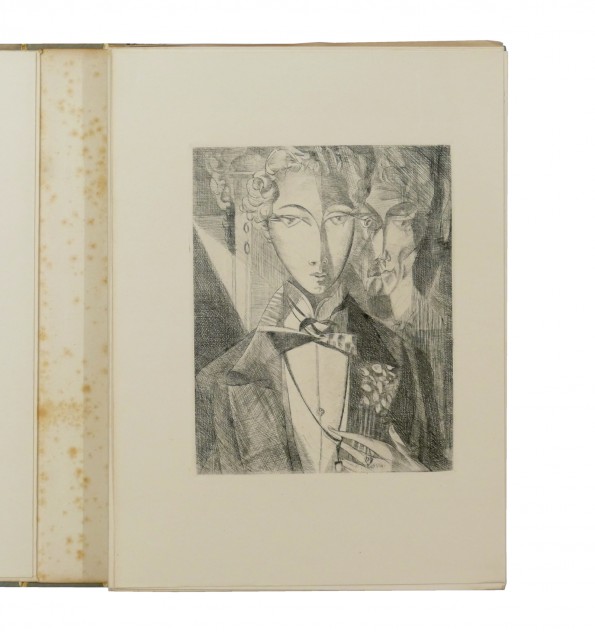 Le portrait de Dorian Gray. Edition ornée de douze eaux-fortes de ...