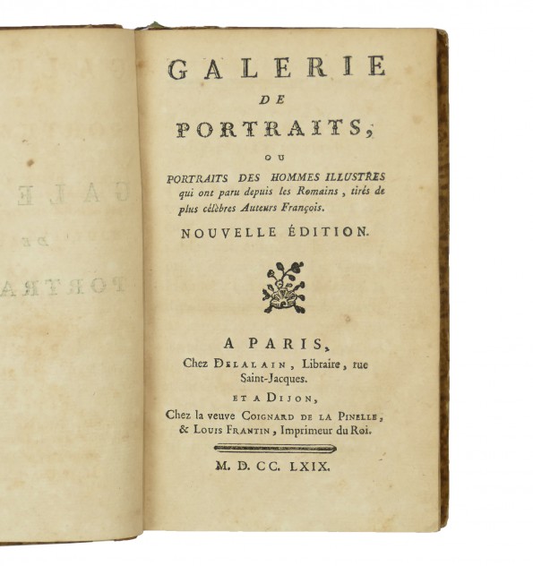 Dictionnaire des portraits historiques, anecdotes, et traits ...