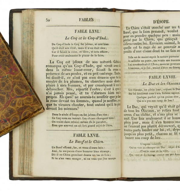 Les fables d'Esope, mises en français,