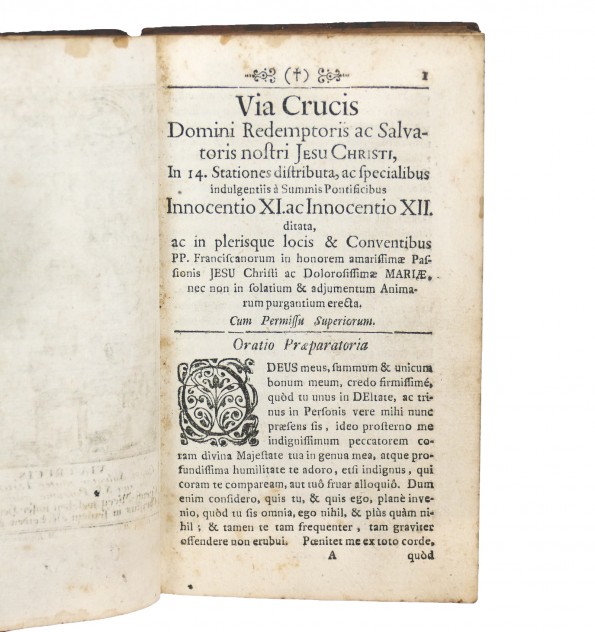 Via Crucis quam Salvator noster Iésus Christus (sic)