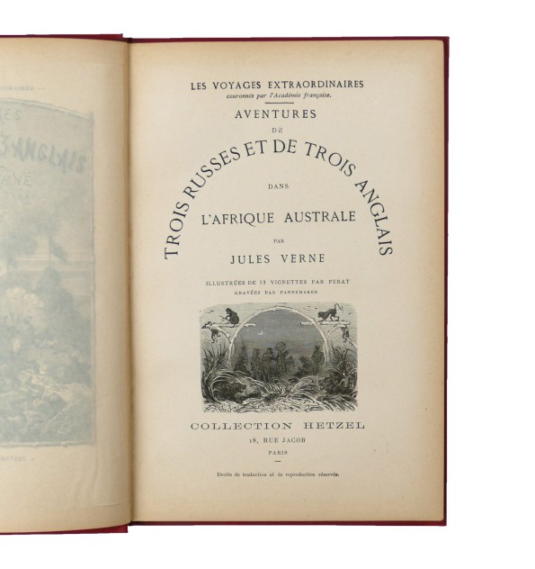 Aventures de trois russes et de trois anglais dans l'Afrique australe.