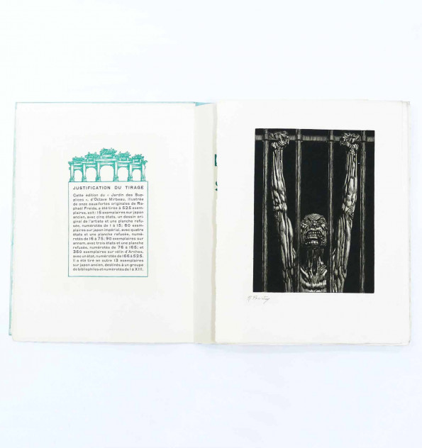 Le Jardin des supplices. Illustré d'eaux-fortes originales de Raphaël ...