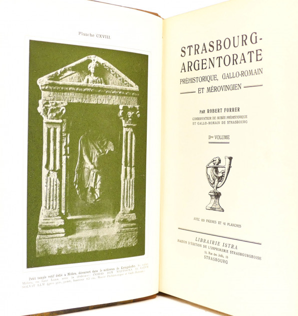 Strasbourg Argentorate préhistorique, gallo-romain et mérovingien.
